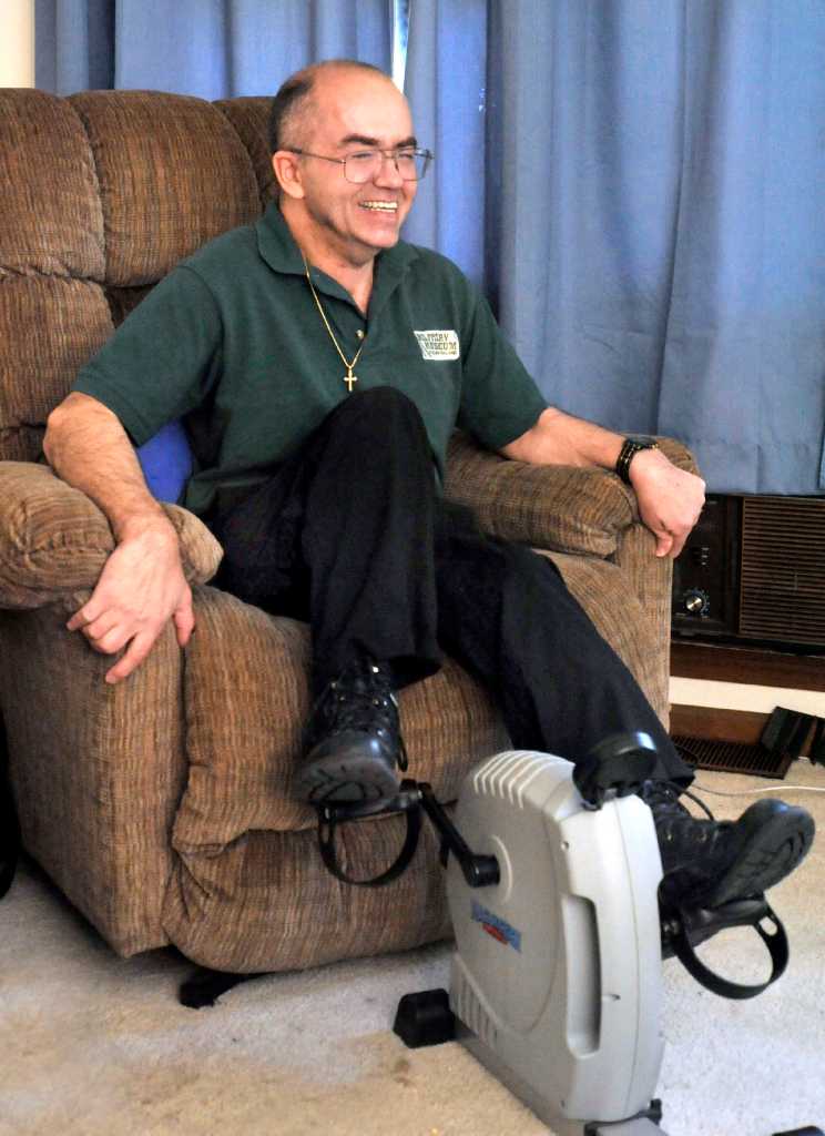 Disabled local man embraces life, finds purpose in volunteer work