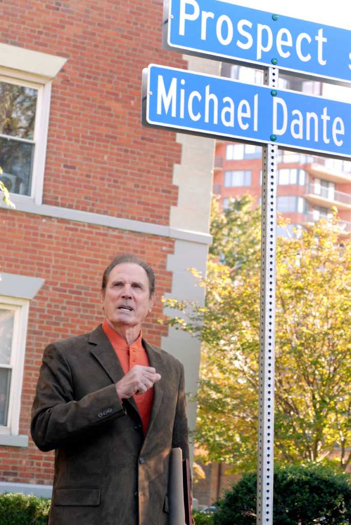 Officials unveil Michael Dante Way