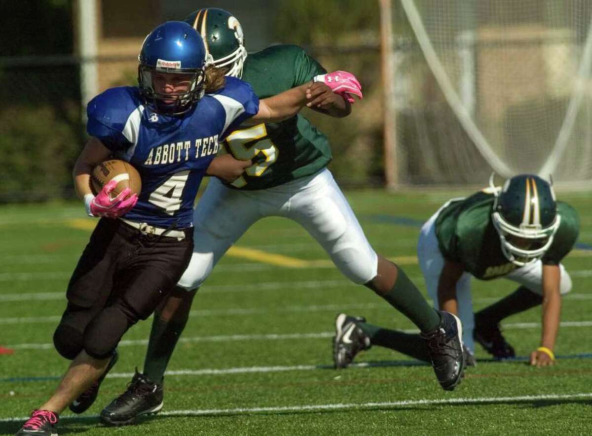 Abbott Tech football team tops Stamford Academy