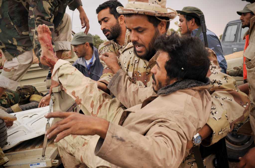 Official: Gadhafi in desert