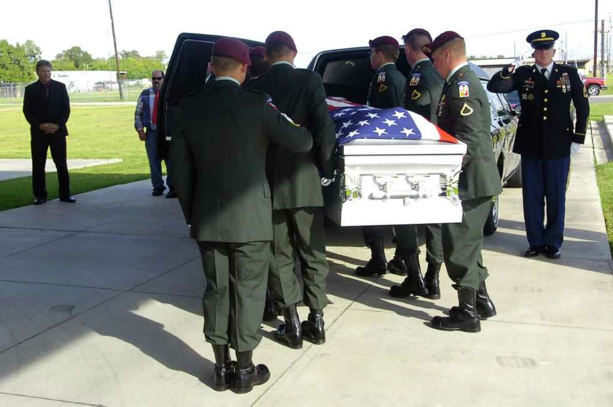 Service underway for fallen Lumberton soldier