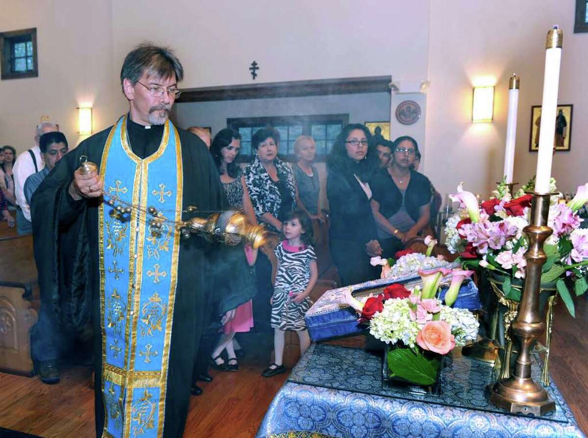 'Mother of God' visits Orthodox Church