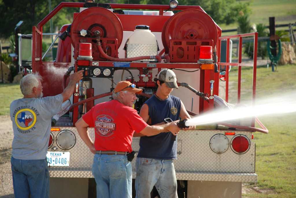 The Lieders are committed to firefighting in Cy-Fair community