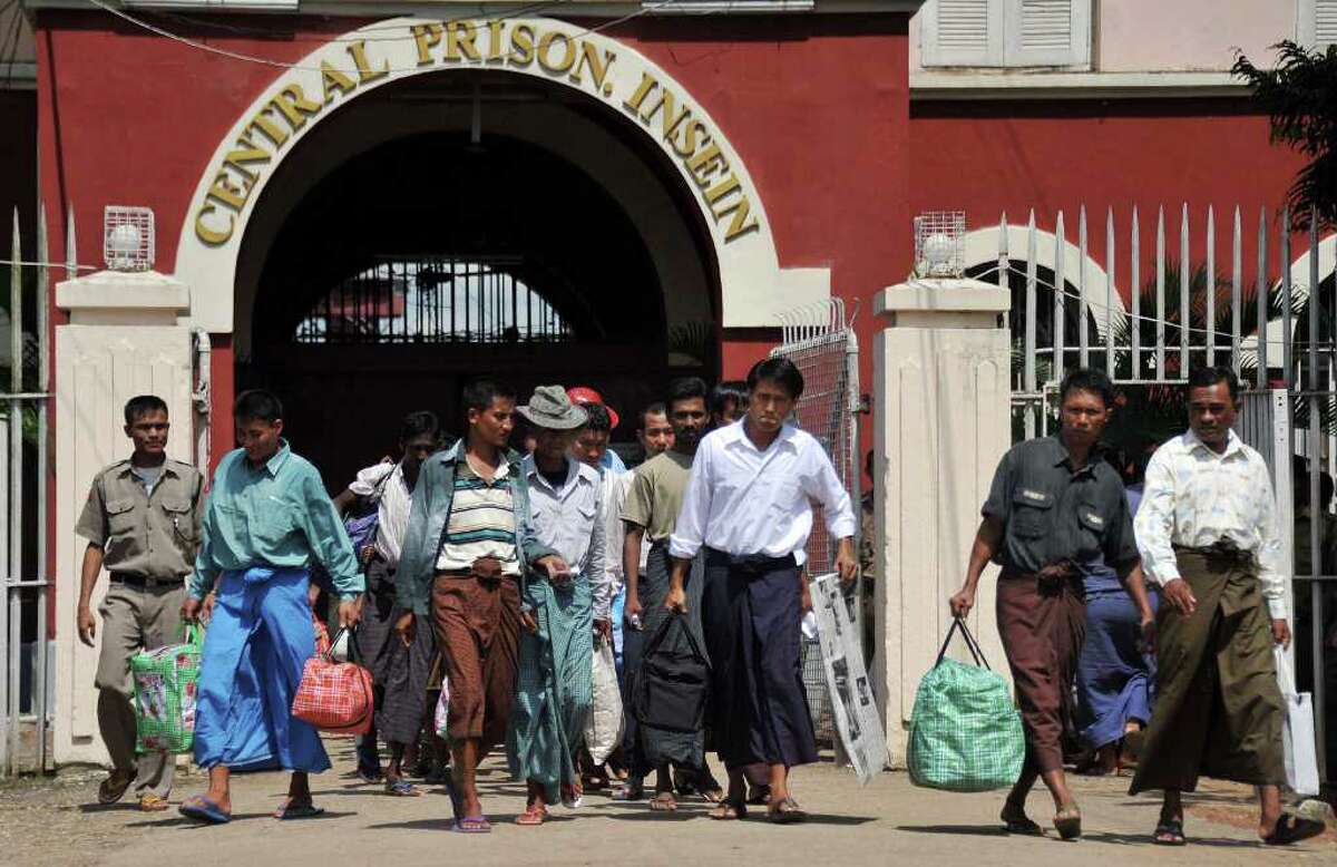 Myanmar prisoners released
