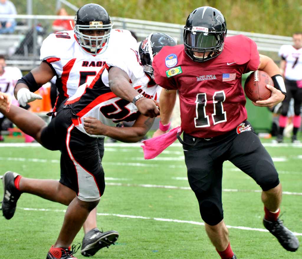 Militia subdue Rage, advance to title game