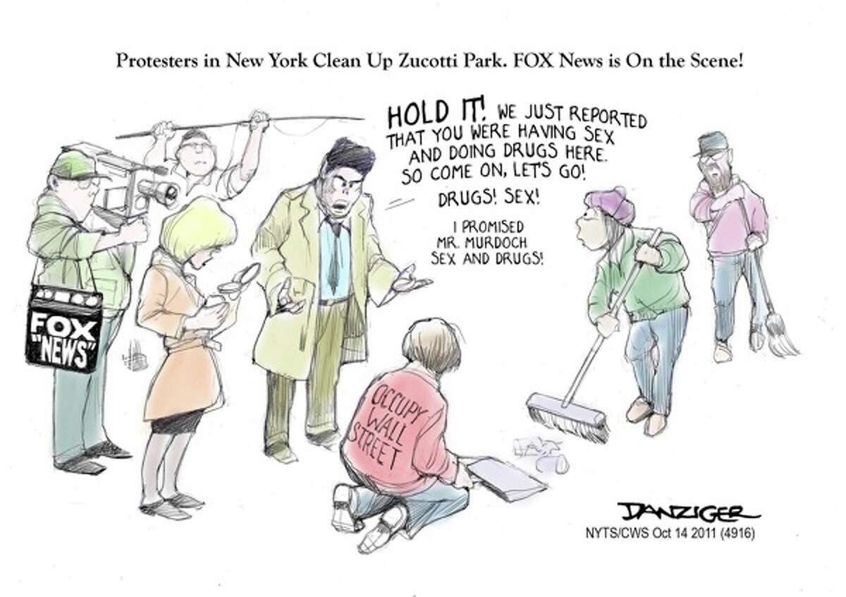 Cartoon Gallery: The Occupy Wall Street movement