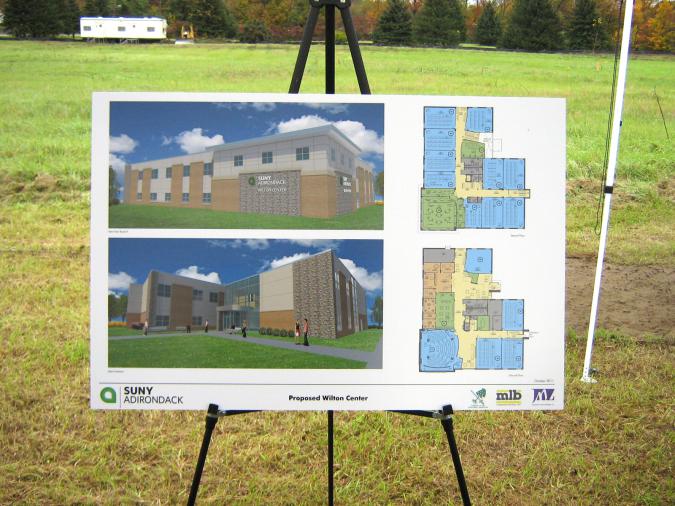 Work on SUNY Wilton Center begins