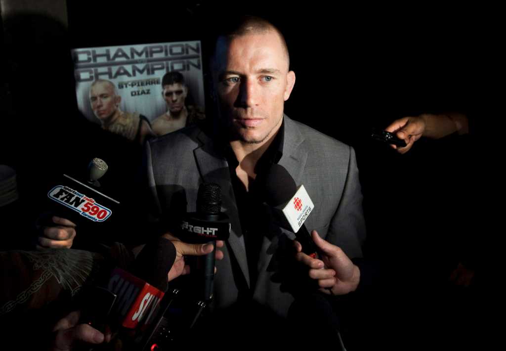 Around sports: Knee injury shelves GSP for UFC 137