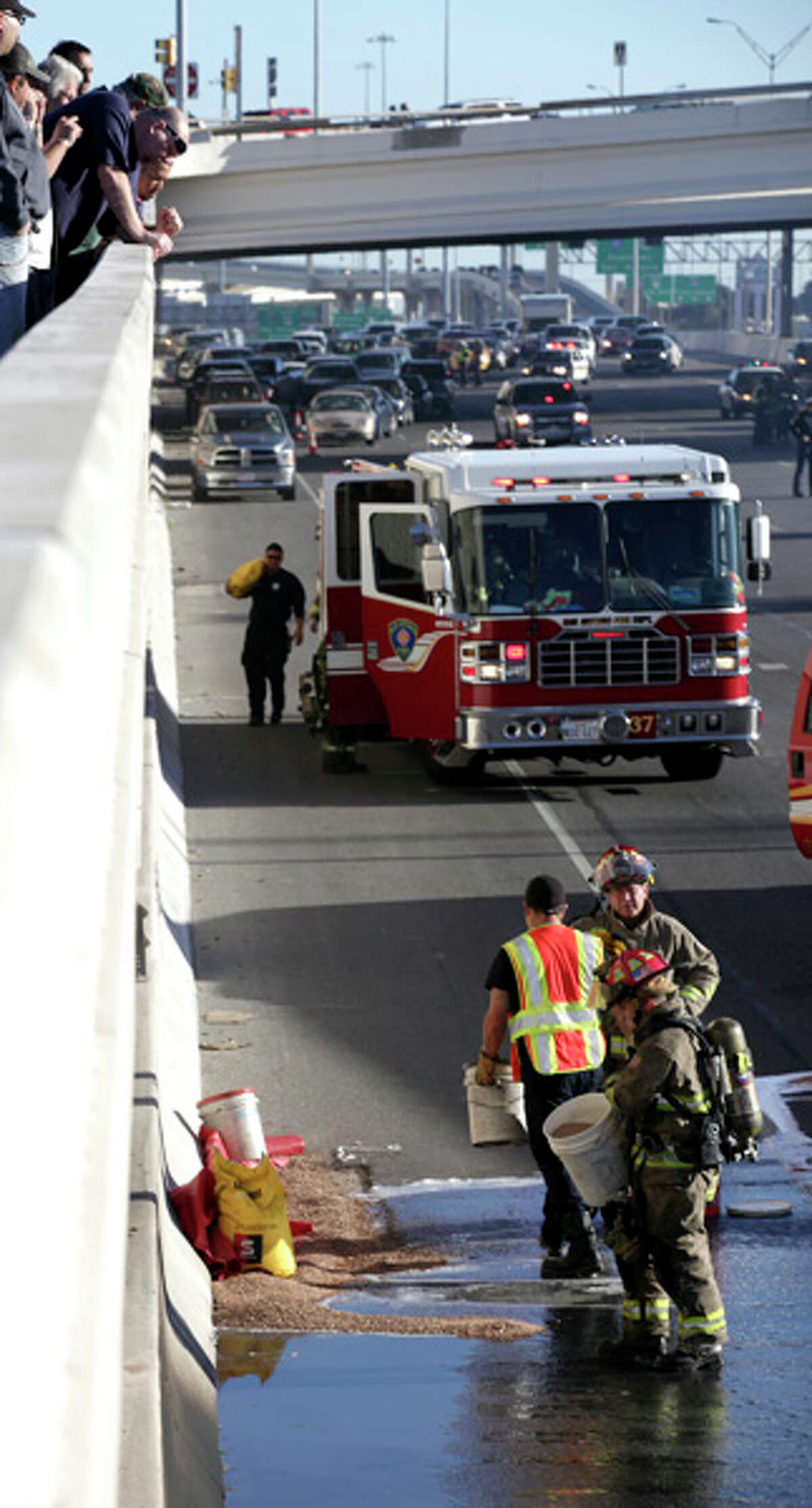 I-10 lanes reopened after truck fire