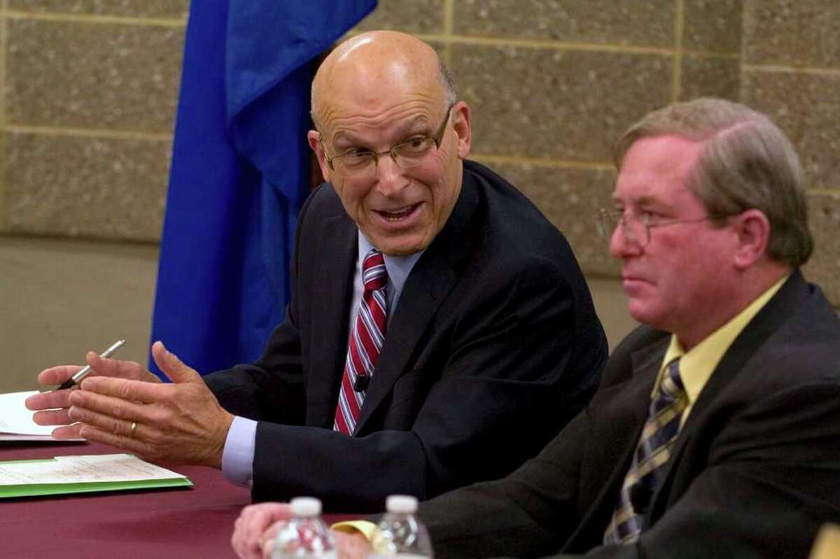 Brookfield first selectman candidates differ on spending and style