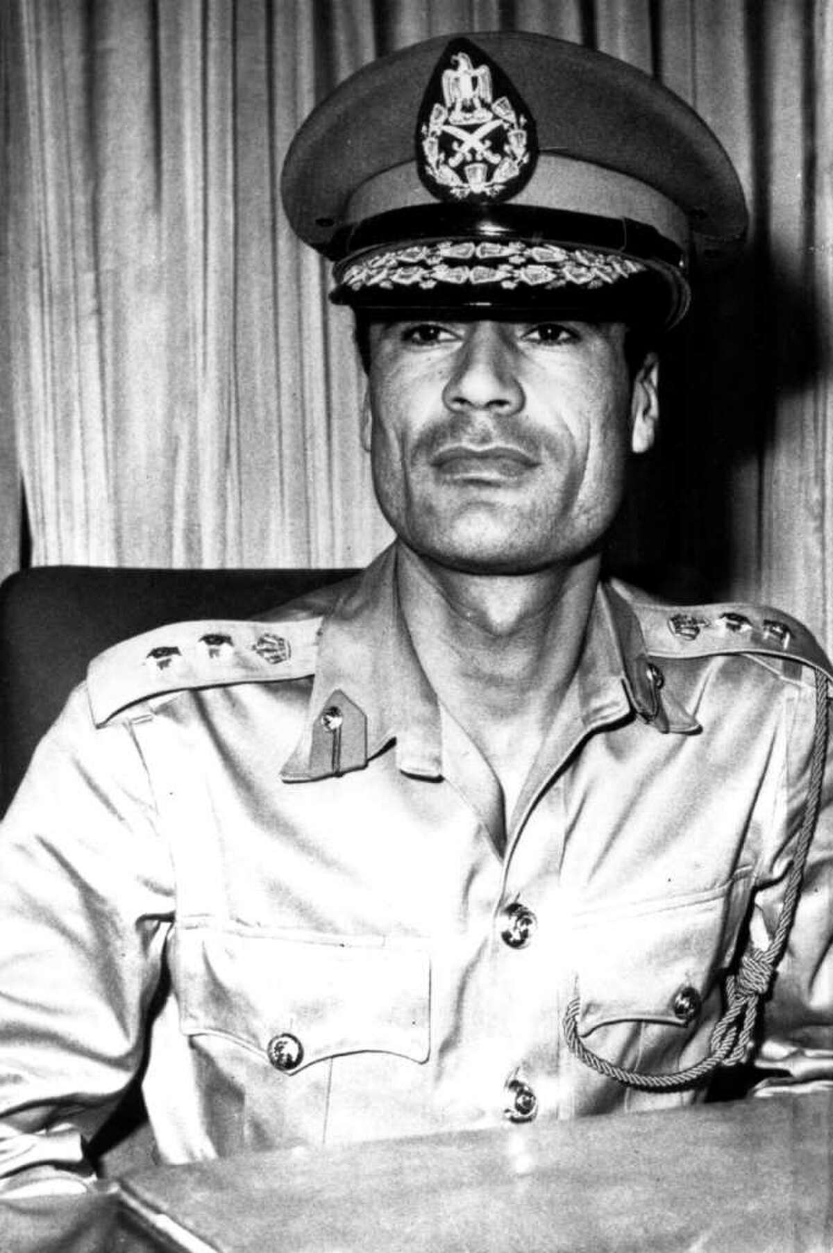 Gadhafi through the years