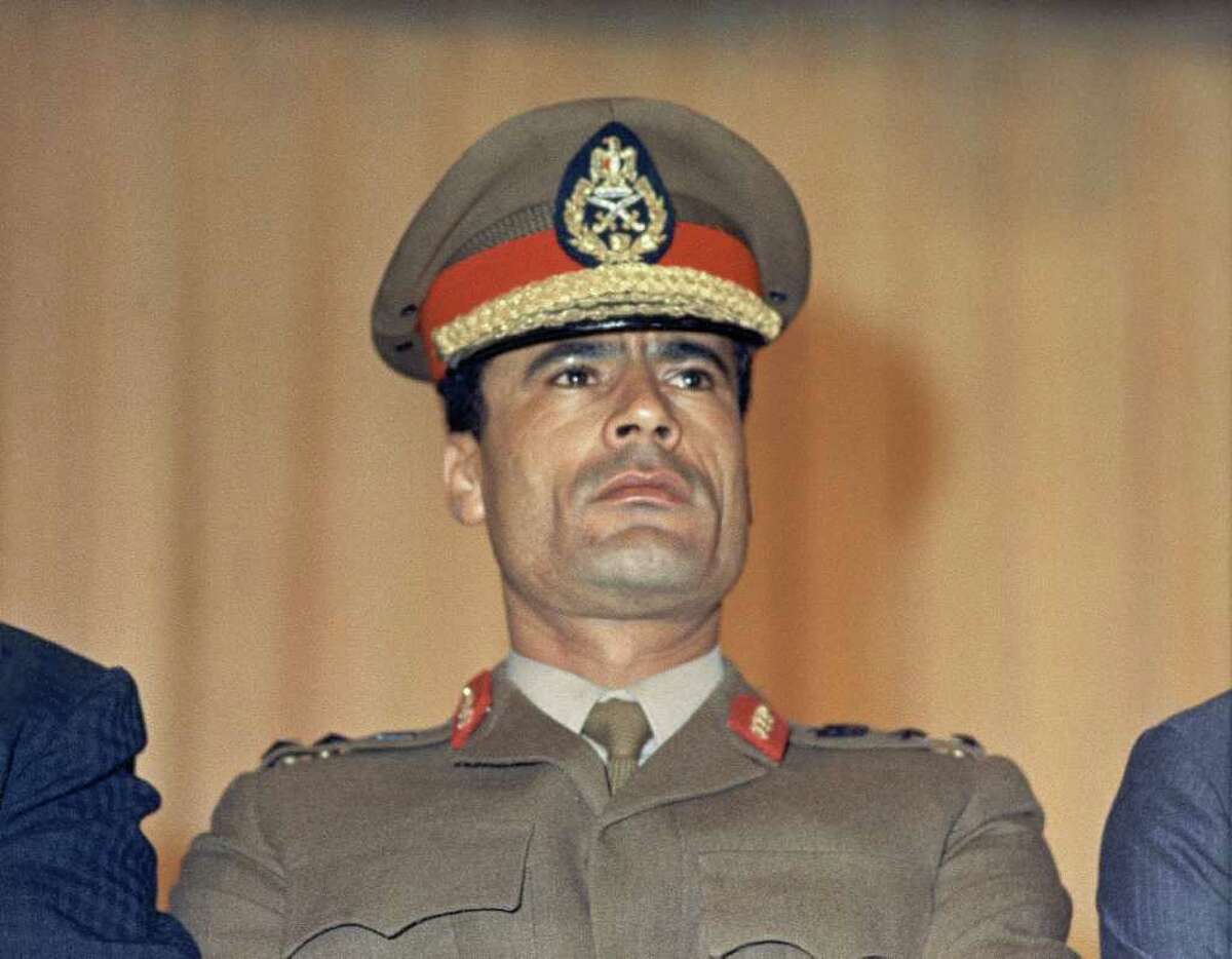 Gadhafi through the years