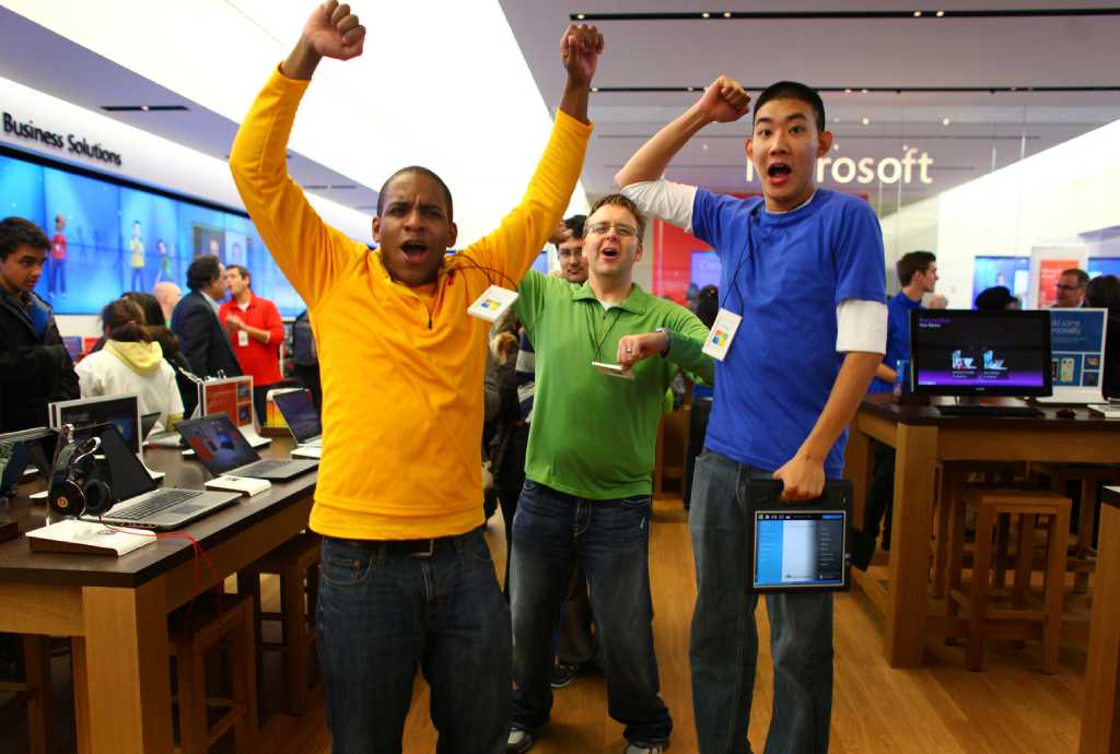 University Village Microsoft Store opening