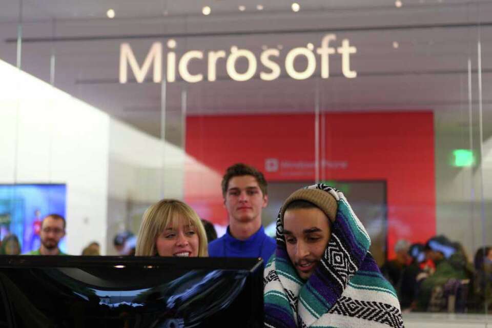 University Village Microsoft Store opening