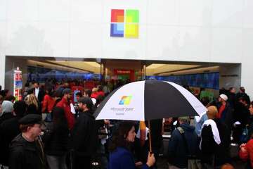 University Village Microsoft Store opening