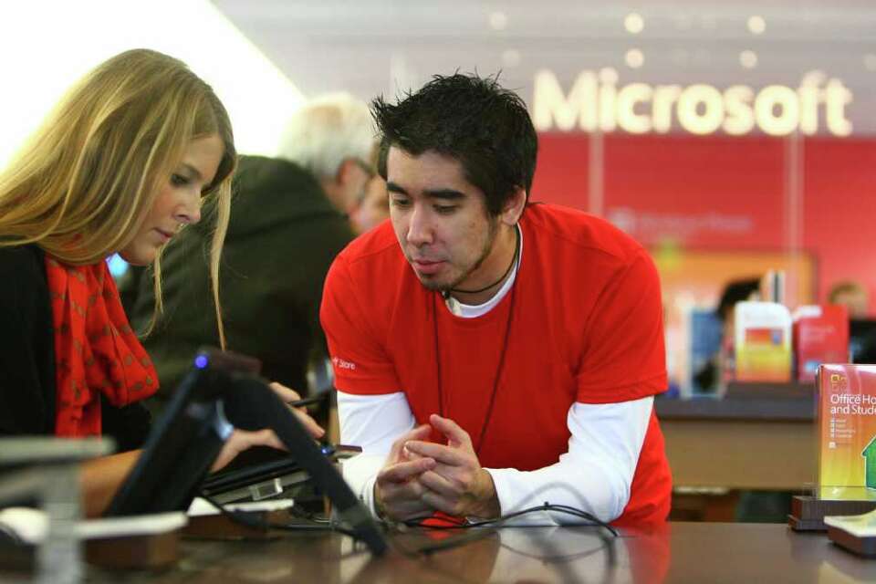 University Village Microsoft Store opening