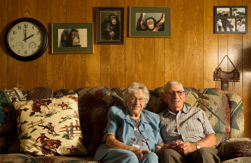 Love story: Old-fashioned love still strong after 70 years