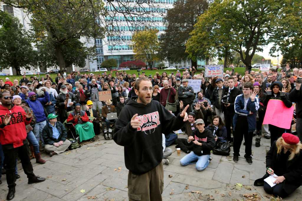 Protest rolls past curfew