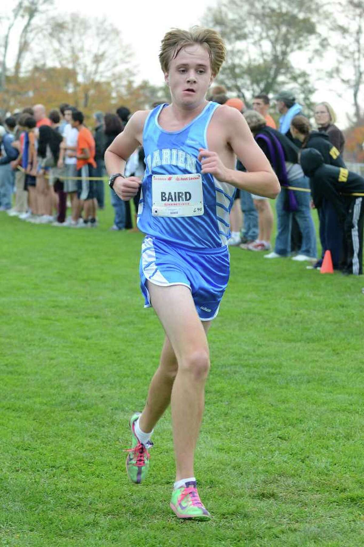 Danbury boys edge Darien for FCIAC cross country title