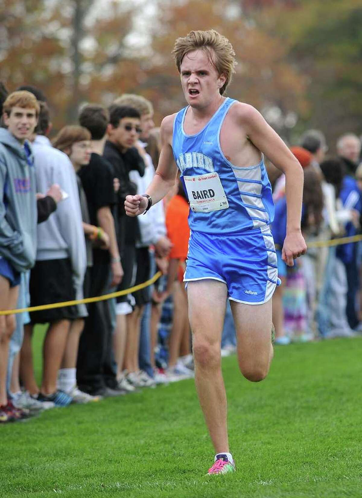 Danbury boys edge Darien for FCIAC cross country title
