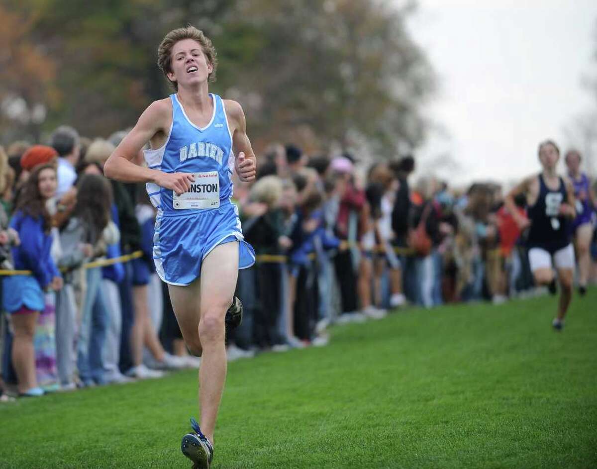 Danbury boys edge Darien for FCIAC cross country title