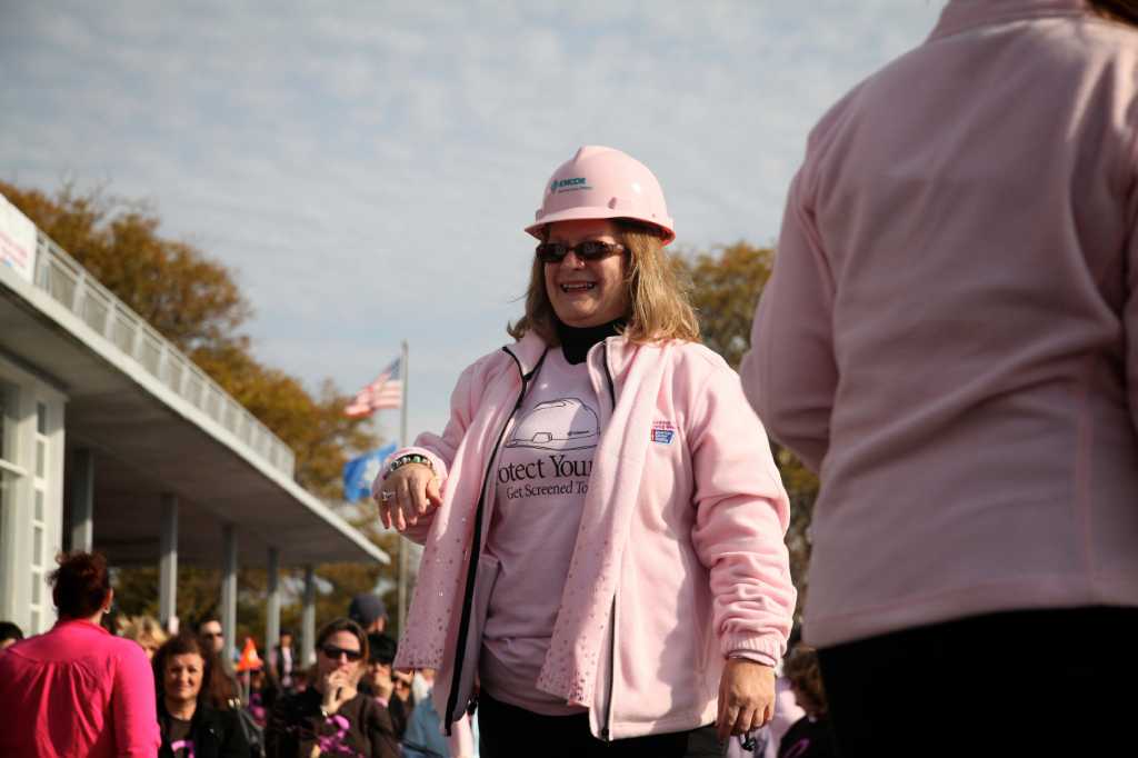 EMCOR continues hard hat campaign, makes strides against breast cancer