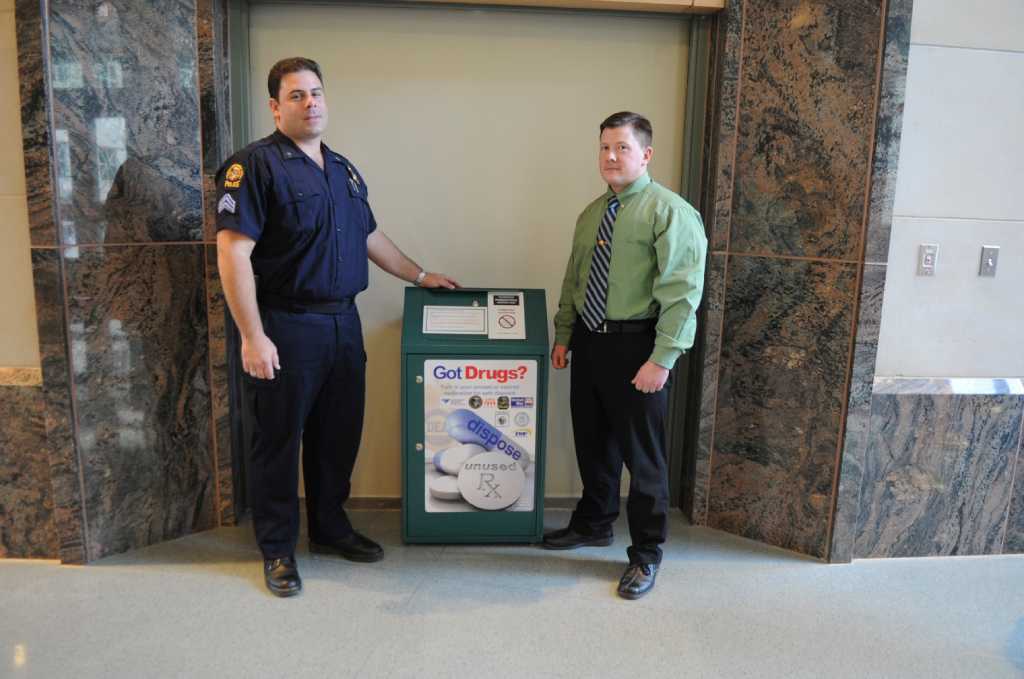 Medication drop box available at GPD