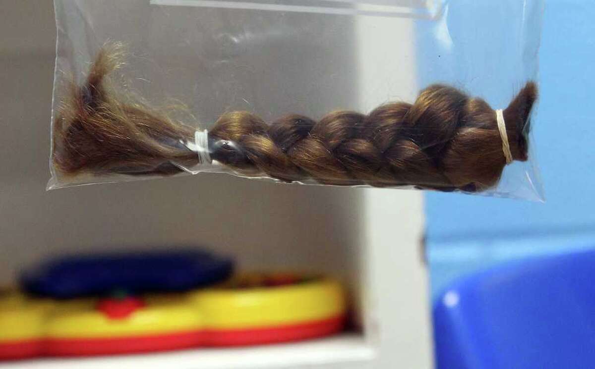 Inmates donate locks from the lockup