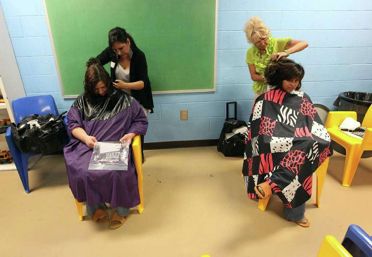 Inmates donate locks from the lockup