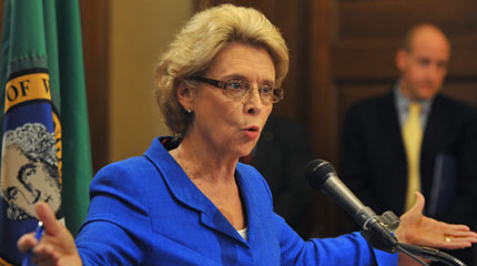 Gregoire outlines $2 billion in health care, higher ed cuts
