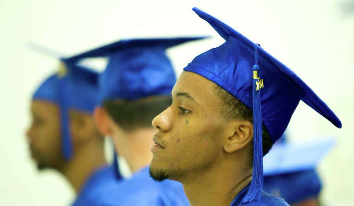 Inmate graduation ceremony