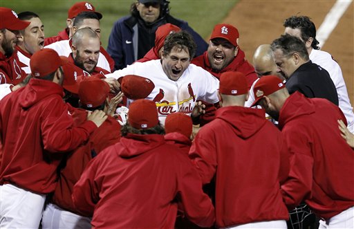 Cardinals rally past Rangers in Game 6