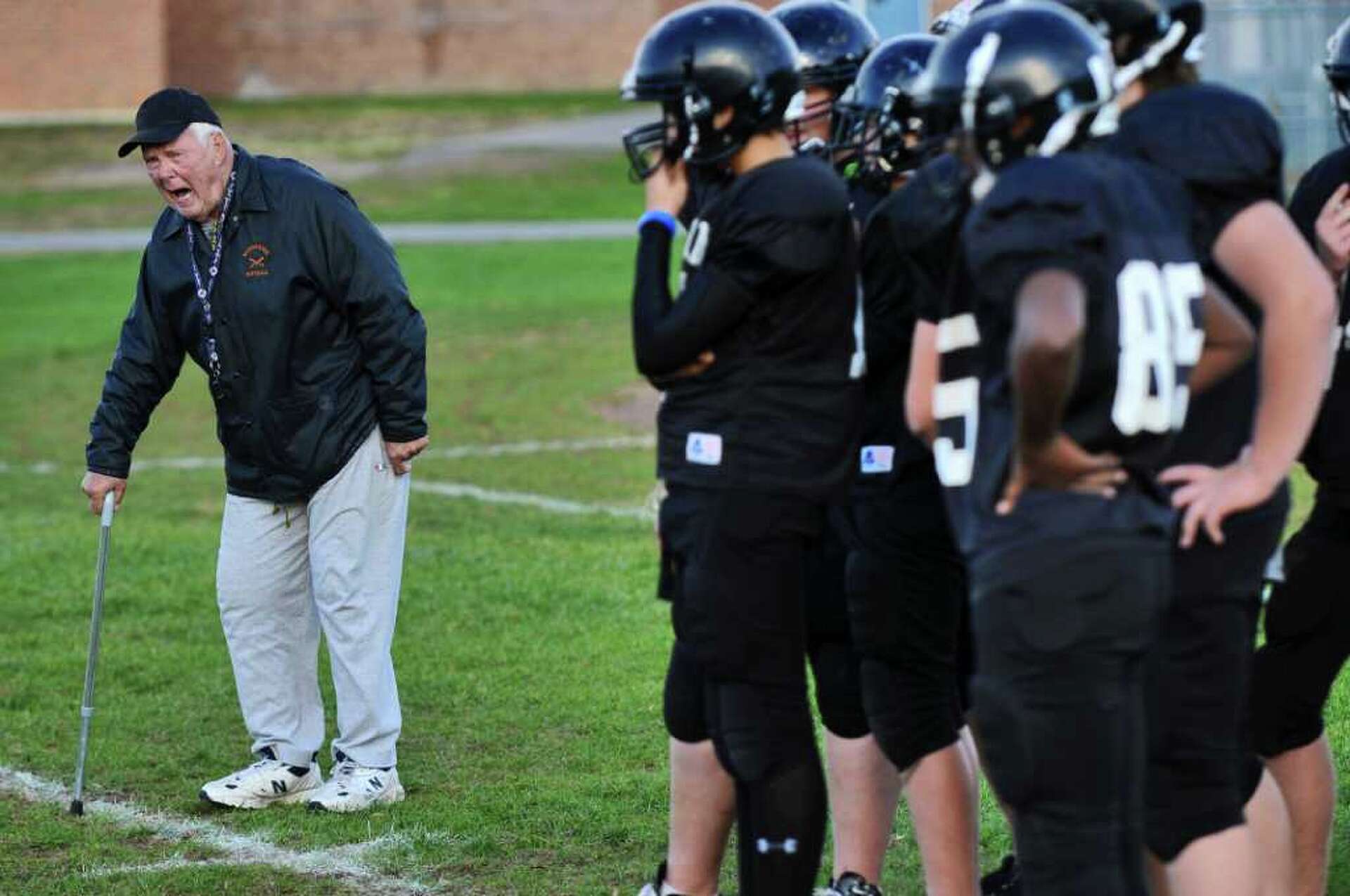Mohonasen's Erickson leaving the sidelines