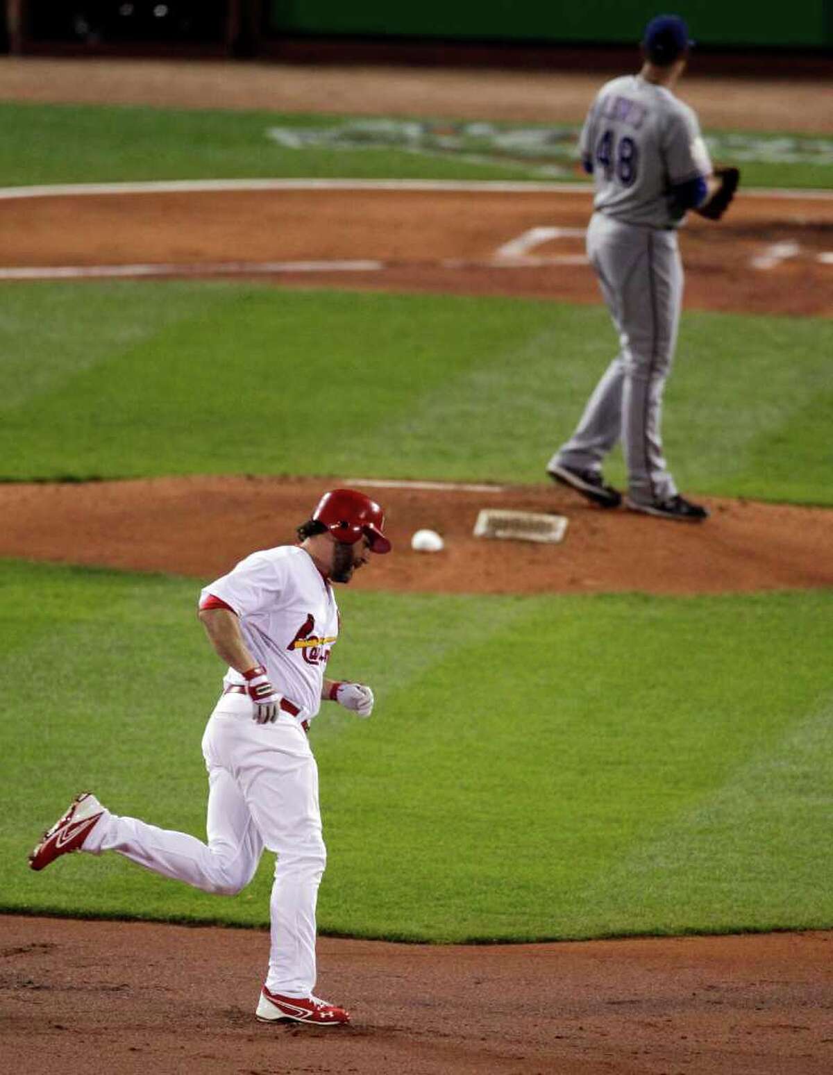 Berkman takes another swing