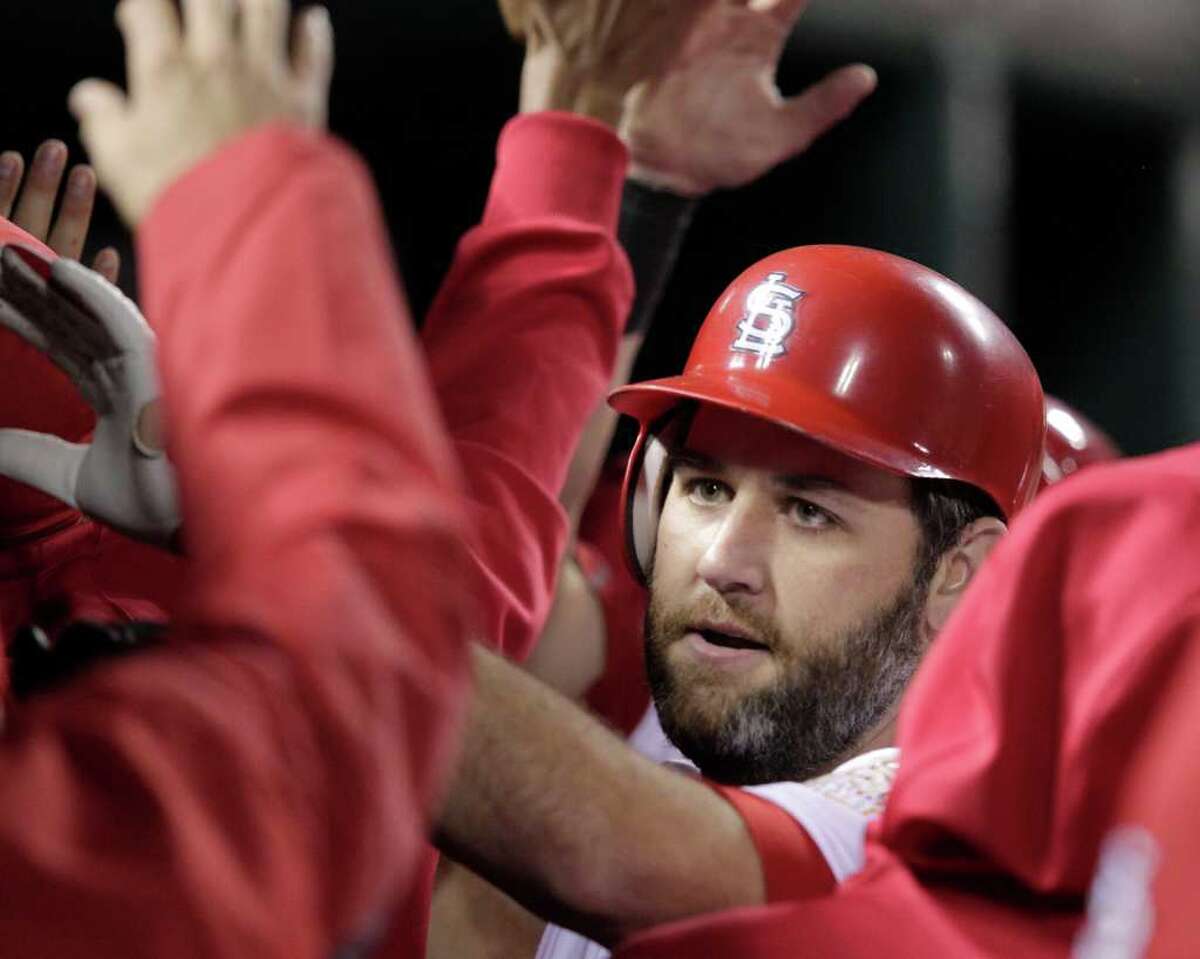 Berkman takes another swing