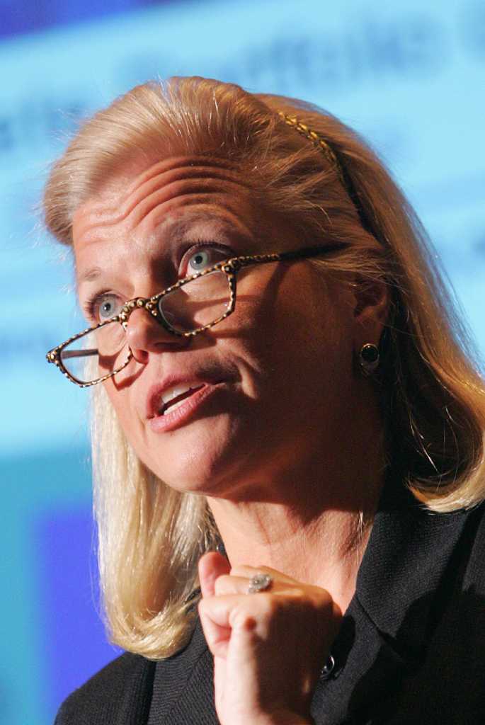 In naming female CEO, IBM passes gender milestone