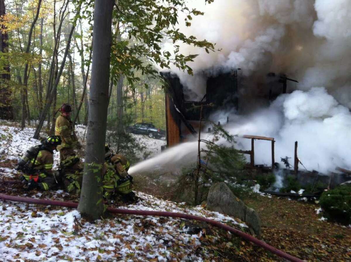 Fire destroys Long Ridge house