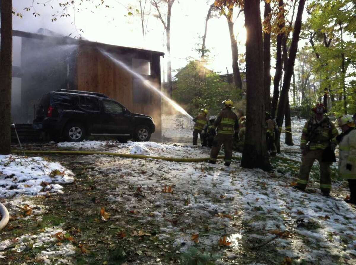Fire destroys Long Ridge house