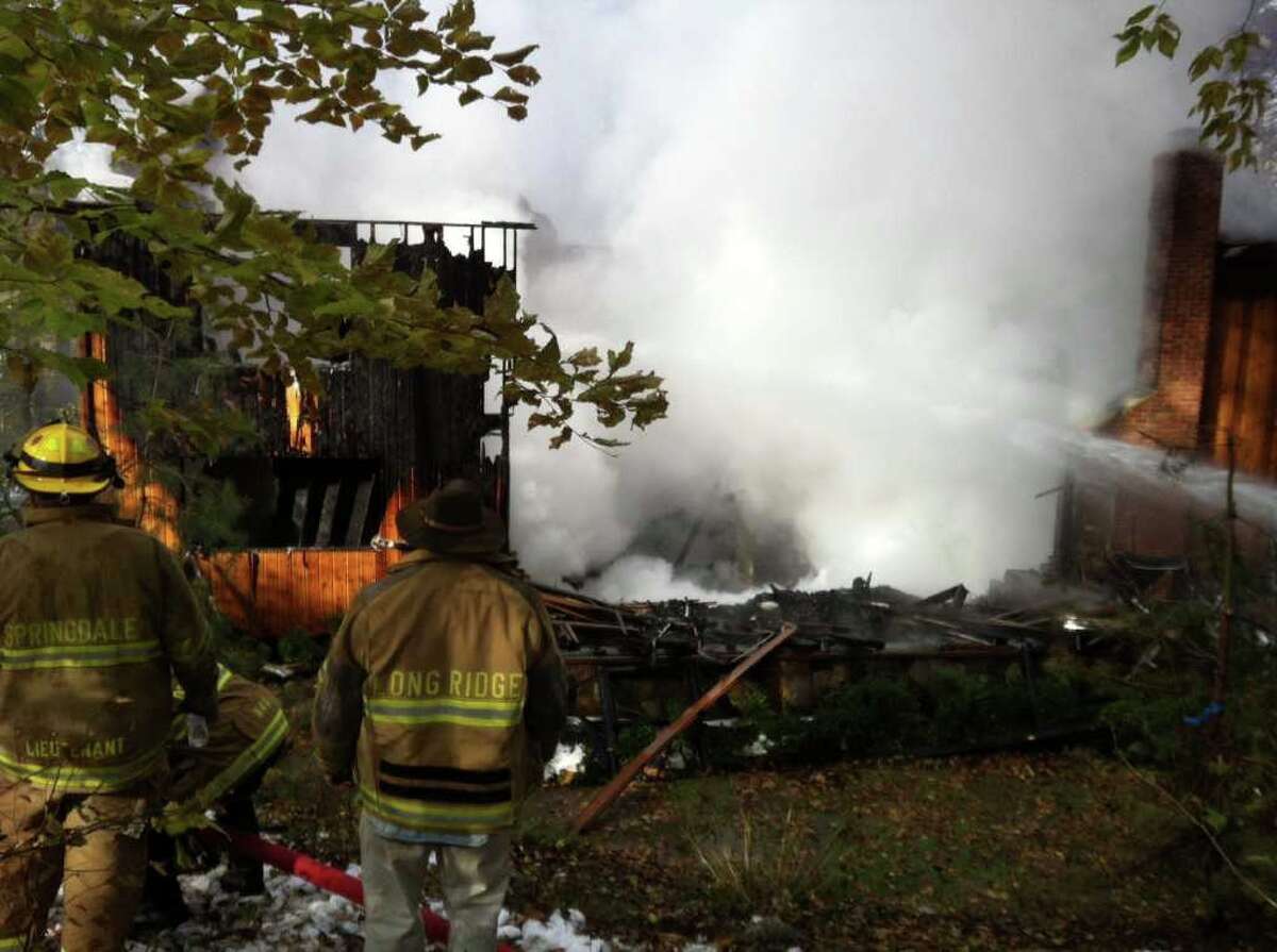 Fire destroys Long Ridge house
