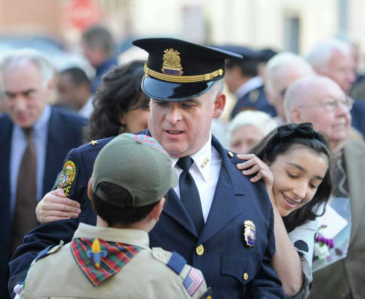 Heavey sworn in as police chief