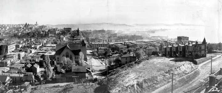 Filling in, cutting down and digging up old Seattle