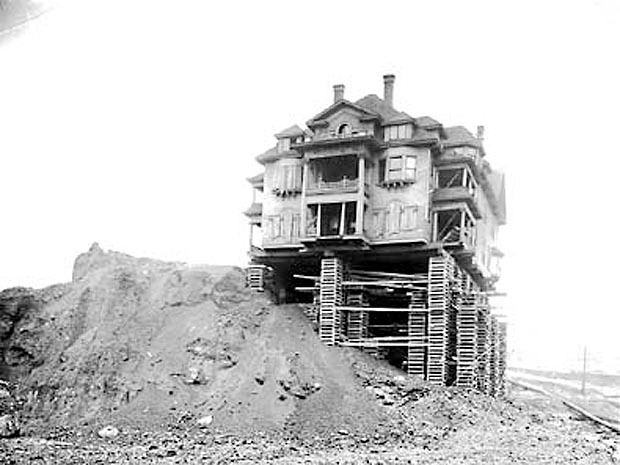 The Denny regrade in Seattle