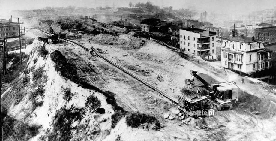 The Denny regrade in Seattle - seattlepi.com