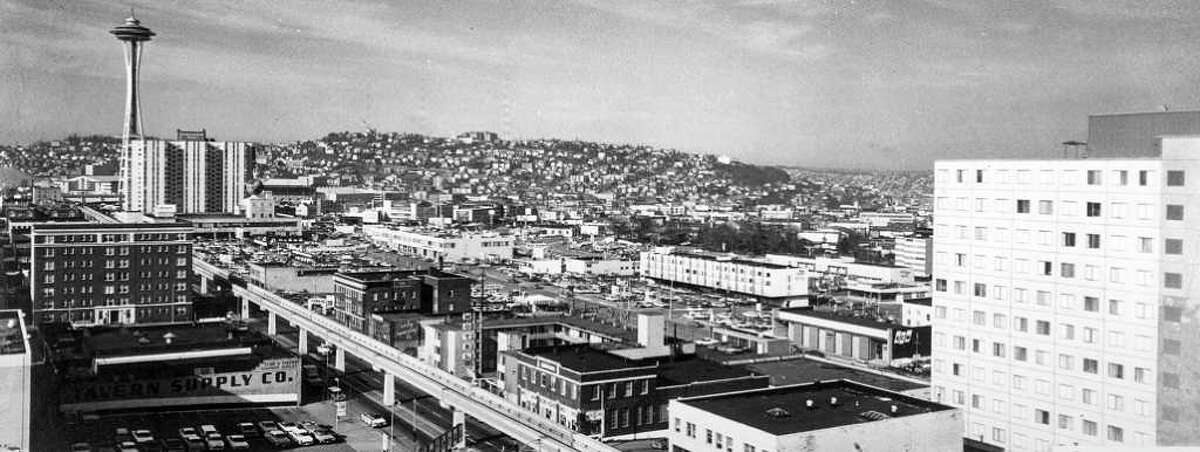 The Denny regrade in Seattle