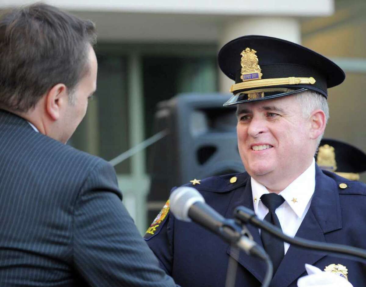Heavey sworn in as police chief