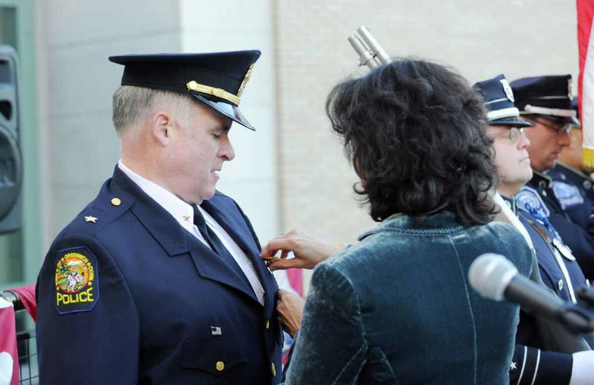 Heavey sworn in as police chief