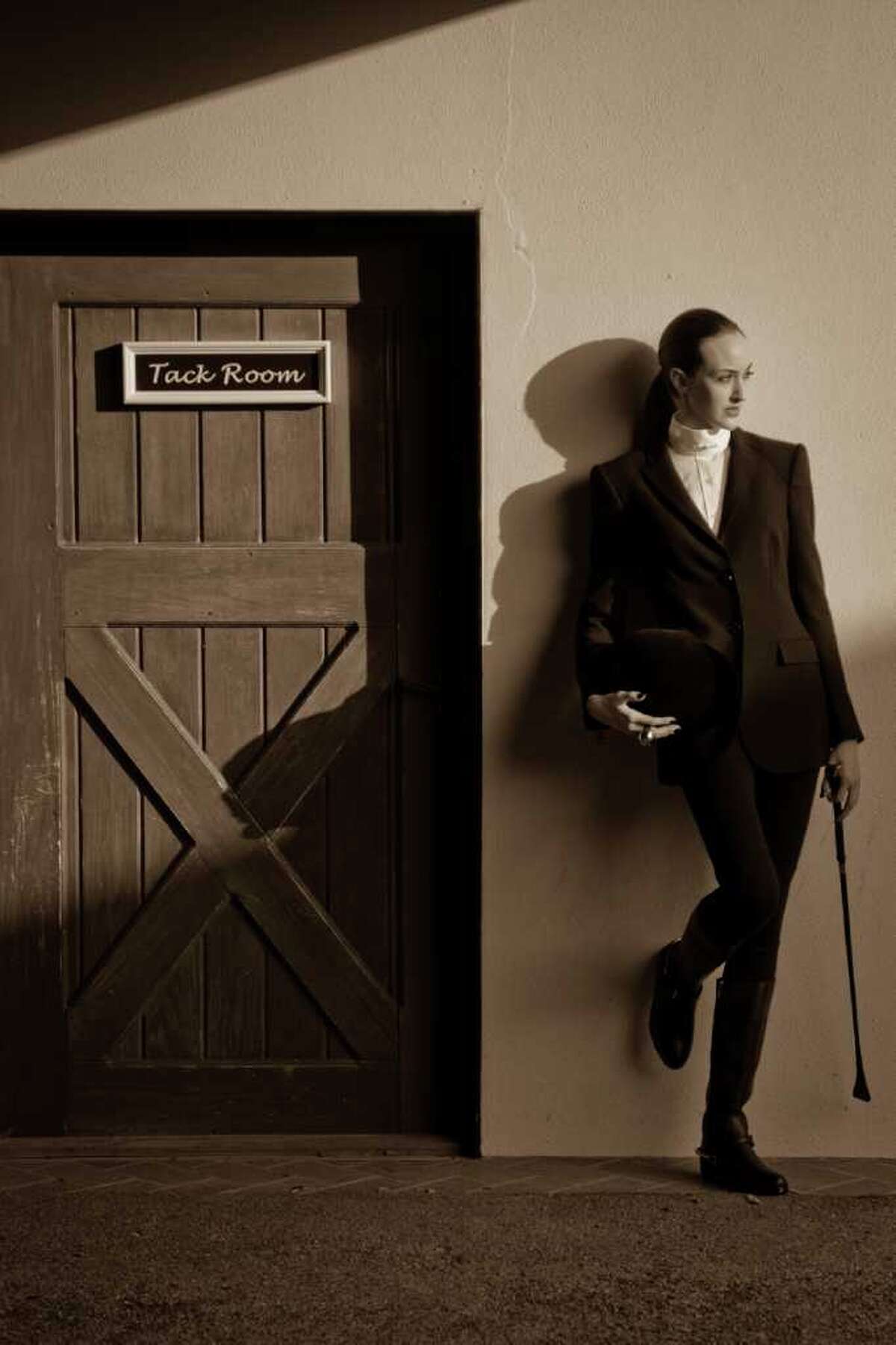 Equestrian looks are clean and classic