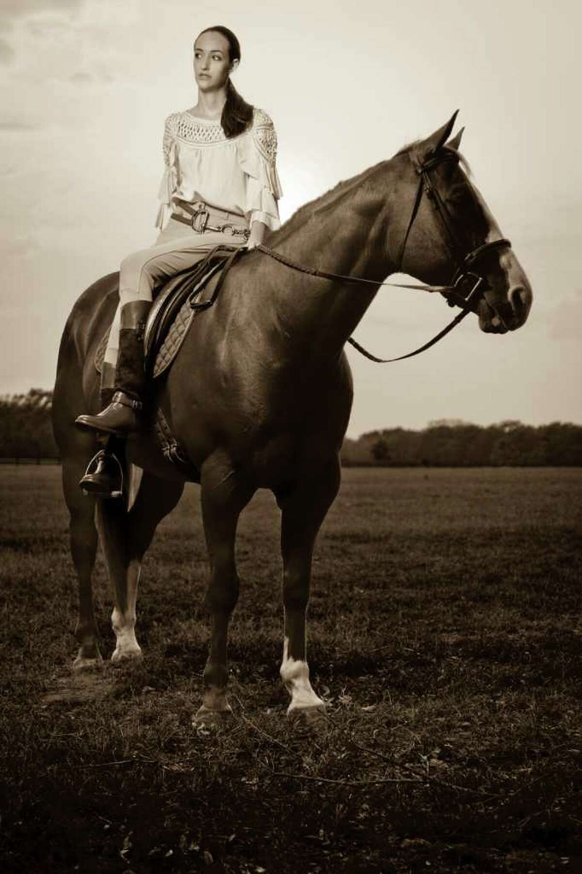 Equestrian looks are clean and classic