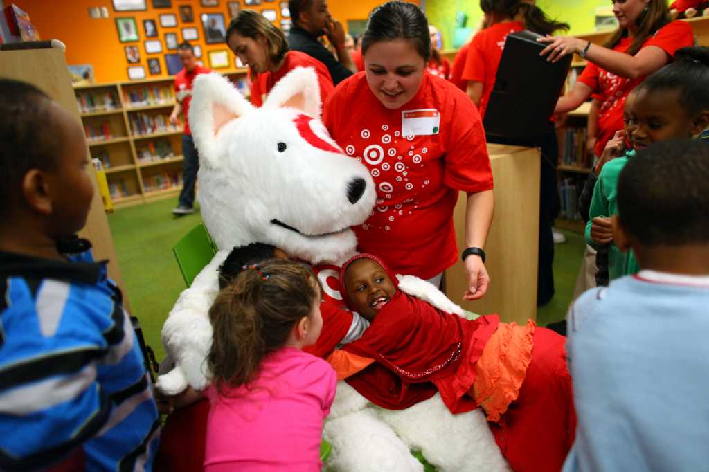 Target builds a library for Seattle school