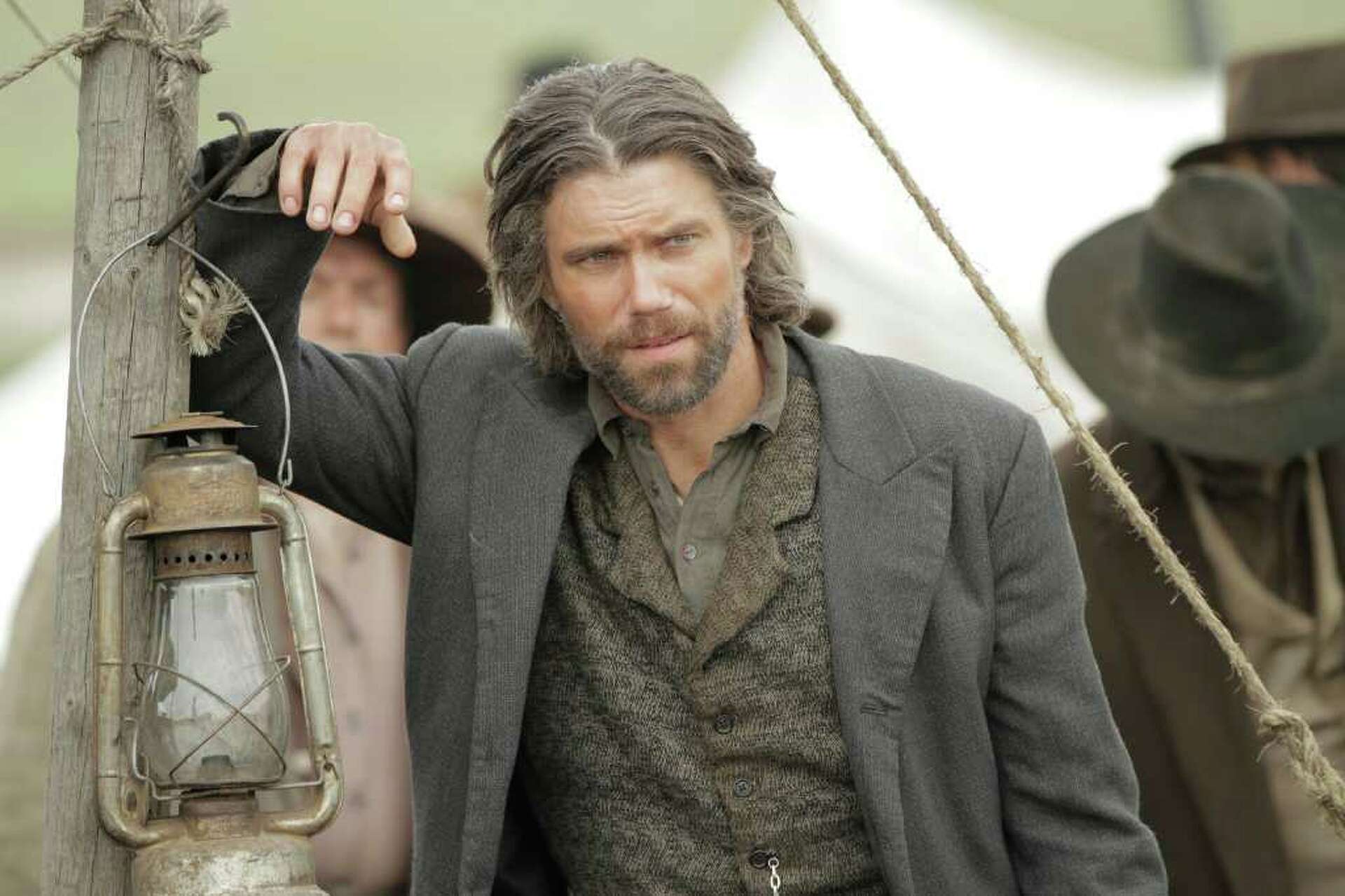 Life is "Hell" and Anson Mount is loving it